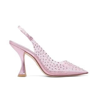 Stuart Weitzman Gemcut Xcurve 100 Slingback Pump - - Shoes - Damen - Rosa - 36 EU