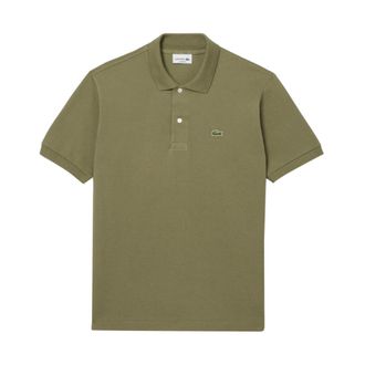 Lacoste Gr&uuml;nes Polo-Shirt Classic Fit - - Tops - Herren - Gr&uuml;n - S