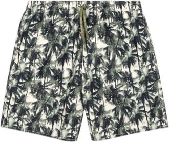 A|X Armani Exchange Homme, Maillots de bain, Multicolore, Taille: M Beachboxer Swim Shorts