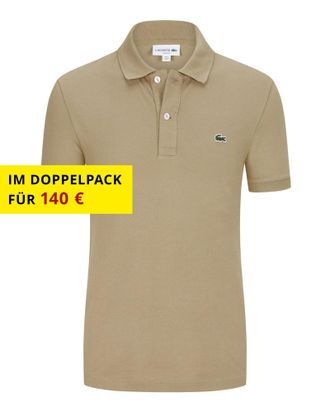 Lacoste Piqu&eacute;-Poloshirt Slim Fit PH4012, mit kleiner Krokodil-Stickerei in