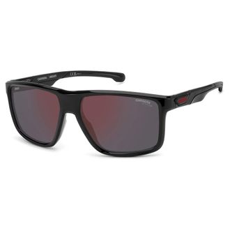Carrera Schwarze Rote Sonnenbrille mit Rot Verspiegelt - - Accessories - Herren - Schwarzk - 60 MM