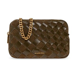 Michael Kors Leder Crossbody Bag Bryant - - Bags - Damen - Braun - ONE SIZE