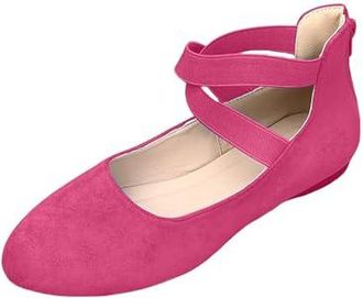Generic Ballerines &eacute;l&eacute;gantes pour femme - Chaussures plates et confortables - Chaussures balerines l&eacute;g&egrave;res &agrave; enfiler - Coupe d&eacute;t&eacute; douce et confortable - Sans 