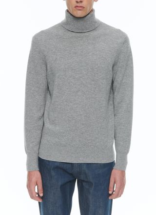 Fursac Pull col roul&eacute; en laine et cachemire - Taille XXL - Homme