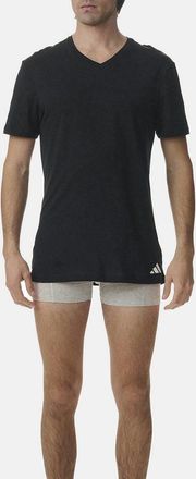 adidas Performance Poloshirt T-Shirt Basic V-Neck 9P (Packung, 9-tlg., 9er-Pack)