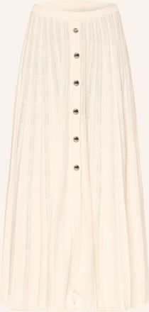 BA&SH Ba&Sh Strickrock Sindy Mit Plissees weiss