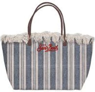 MC2 Saint Barth Femme, Sacs, Multicolore, Taille: ONE Size City Bag Mid Fringe