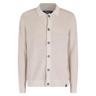Fay Shirt Jacket Maglia - - Knitwear - Herren - Beige - M