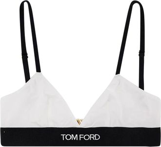 Tom Ford Femme, Sous-v&ecirc;tements, Blanc, Taille: 36 FR Modal Signature Bra