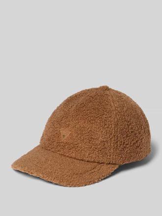 Guess Cap mit Teddy-Fleece-Optik