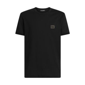 Dolce & Gabbana T-Shirt - - Tops - Herren - Schwarzk - XL