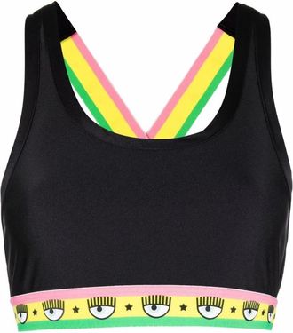 Chiara Ferragni Femme, Tops, Noir, Taille: 38 FR 899 Top Corto