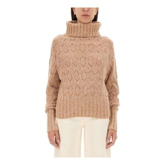 Kiton Textured Strick-Rollkragenpullover - - Knitwear - Damen - Braun - L