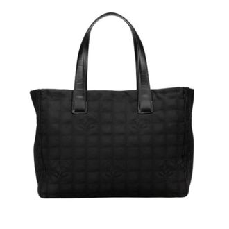 Chanel Pre-owned Nylon Schultertasche - - Pre-owned - Damen - Schwarzk - ONE SIZE