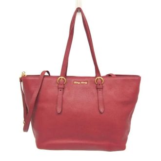 Miu Miu Pre-owned Leder Handtaschen - - Pre-owned - Damen - Rot - ONE SIZE