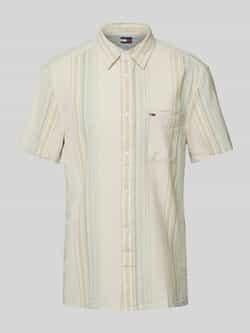 Tommy Jeans Regular Fit Freizeithemd aus reiner Baumwolle