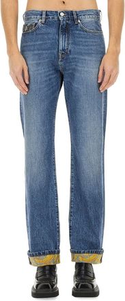 Versace 100% Cotton Jeans - Blue