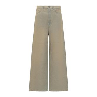 Stella McCartney Denim Rei&szlig;verschluss Jeans mit Taschen - - Jeans - Damen - Beige - W27