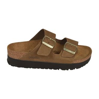Birkenstock Femme, Chaussures, Brun, Taille: 40 EU Arizona Platform Narrow Fit
