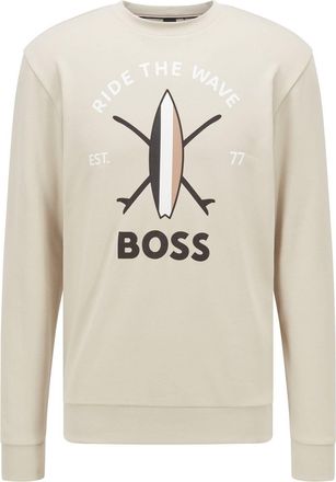 HUGO BOSS Savin Sweatshirt f&uuml;r Herren (Beige)