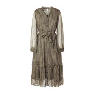 Pepe Jeans London Femme, Robes, Vert, Taille: 36 FR Lorna Dress