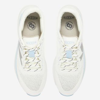 Keen Womens Sneakers Wk500 White Fabric And Rubber Trainers