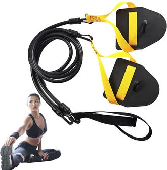 Generic Land Simre - Professionelle Elastische Widerstandsb&auml;nder, TPE Rohr Schwimmpaddel Flossen, Sixty Pfund Krafttraining, Tragbarer Stretch G&uuml;rtel Training