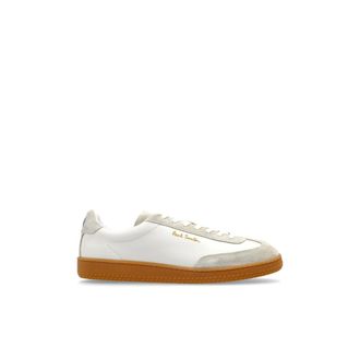 Paul Smith Homme, Chaussures, Beige, Taille: 43 EU Baskets avec Logo