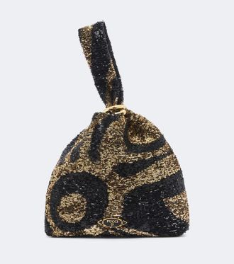 Pucci Sac &agrave; main Emilio &agrave; sequins