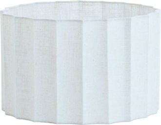 Light & Living Abat-jour - Disli - blanc - textile - &oslash; 35cm - - Light&living