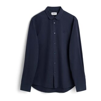 Soulland Femme, Blouses et Chemises, Bleu, Taille: 40/42 FR Ollie Poplin Shirt