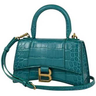 Balenciaga Sac &agrave; main mini vintage Pre-owned - Femme - Pre-owned - Vert - Taille: ONE Size