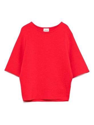 Khaite haut Warren - Rouge