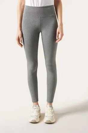 Calzedonia Leggings Aus Baumwolle Grau