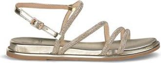 Alma Blue Alma en Pena Sandales à talons pour femme, or, 40 EU