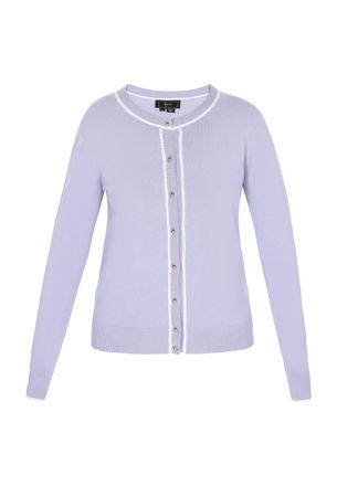 Faina Strickjacke Frauen hellblau