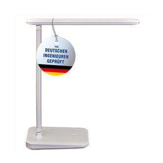 Maul Akku Tischleuchte dimmbar MAULsally | Tischlampe kabellos mit austauschbarem Akku | Tischlampe aufladbar bis zu 3,5h Beleuchtung | Lampe LED f&uuml;r Schre