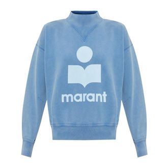 Isabel Marant Moby Sweatshirt - - Sweatshirts & Hoodies - Damen - Blau - 2XS