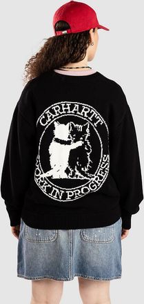 Carhartt Work in Progress Hugging Cats Strickpullover wax