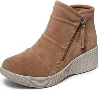 Skechers Bottines Parallel Lite pour femme, châtaigne, 39 EU