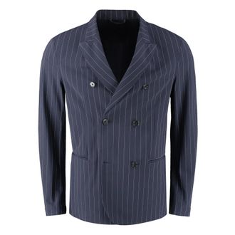 THE (ALPHABET) Homme, Vestes, Bleu, Taille: L Veste crois&eacute;e