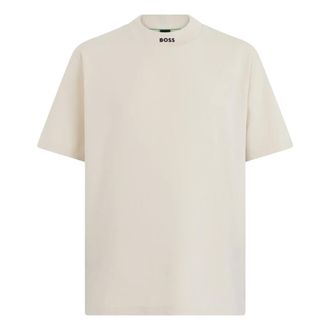 HUGO BOSS Homme, Tops, Beige, Taille: L Tee Collar Zone T-shirt