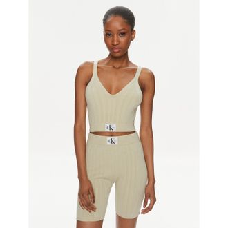 Calvin Klein Jeans Top Label J20J223152 Gr&uuml;n Slim Fit