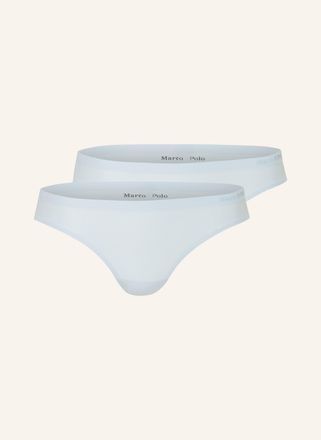 Marc O'Polo Marc Opolo 2er-Pack Slips blau