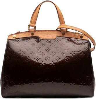 Louis Vuitton Hobo Bags - Monogram Vernis Brea GM - Gr. unisize - in Orange - f&uuml;r Damen