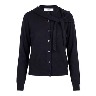 Jucca Strickjacke - - Knitwear - Damen - Schwarzk - M