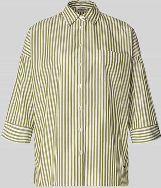 Max Mara Regular Fit Langarmbluse aus reiner Baumwolle Modell WKDGIRALDA