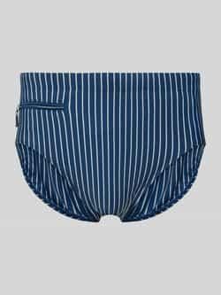 Schiesser Badehose im Allover-Look mit Rei&szlig;verschlusstasche