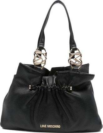 Love Moschino Femme, Sacs, Noir, Taille: ONE Size Sac avec Grand Logo