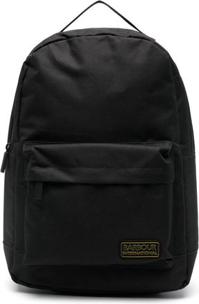 Barbour Rucksack mit Logo - Schwarz
